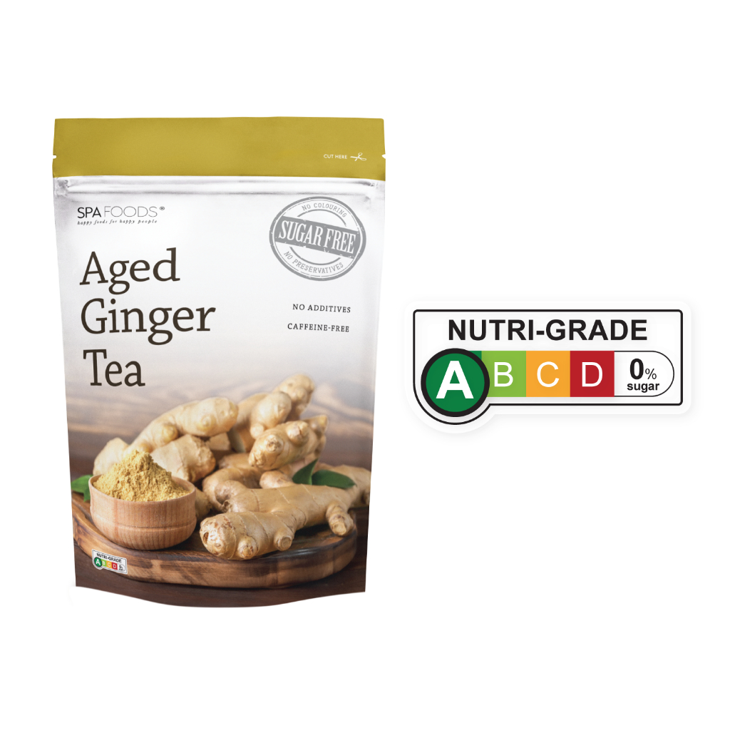 Spa Foods Aged Ginger Tea Sugar Free (15 Sachets) SpaFoods | Shopee ...