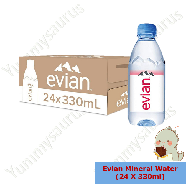 Evian Mineral Water 24 x 330ml | Shopee Singapore