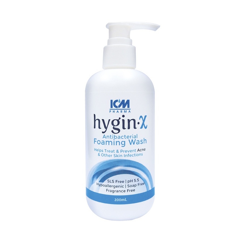 ICM Hygin X Antibacterial Foaming Wash 200ml [EXP: 04/2028] | Shopee ...