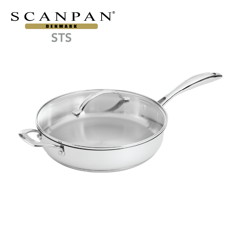 SCANPAN STS 28cm/4L Covered Sauté Pan | Shopee Singapore