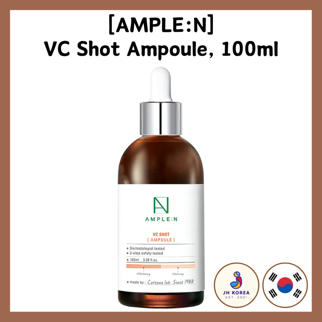 [AMPLE:N] VC Shot Ampoule, 100ml / From Korea | Shopee Singapore