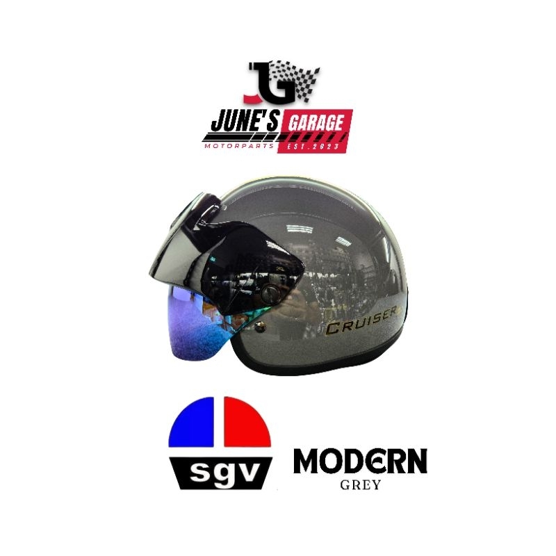 SGV Cruiser 2 motorcycle helmet | Shopee Singapore