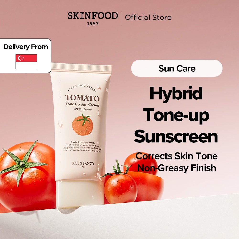 [SKINFOOD Official] Tomato Tone Up Hybrid Sunscreen 50ml SPF50+ PA ...