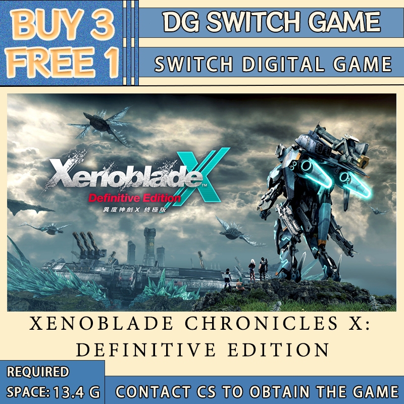 Xenoblade Chronicles X: Definitive Edition Nintendo Switch Digital Game ...