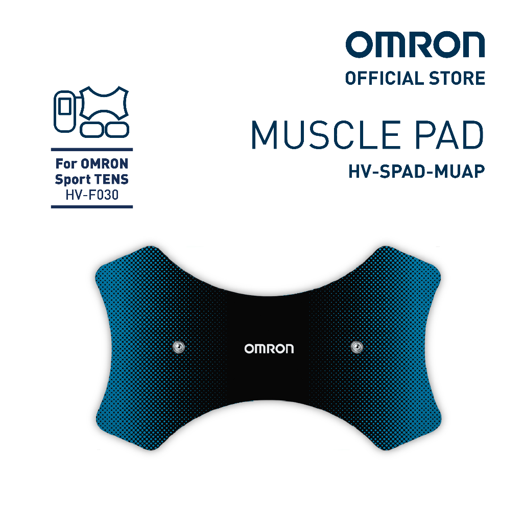 OMRON Muscle Pad for TENS HV-F030 [HV-SPAD-MUAP] | Shopee Singapore