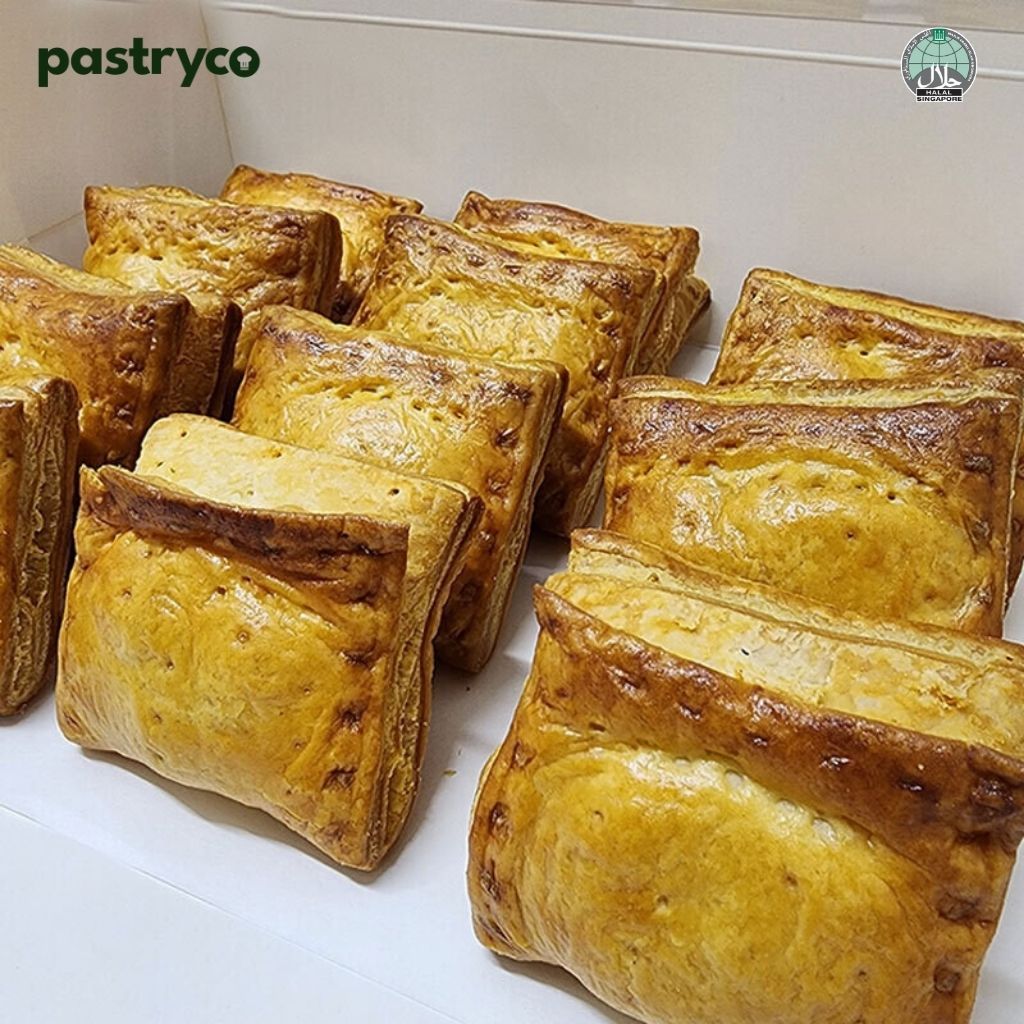 [PASTRY CO] Halal Certified 12 Mini Chicken Rendang Puff | Shopee Singapore