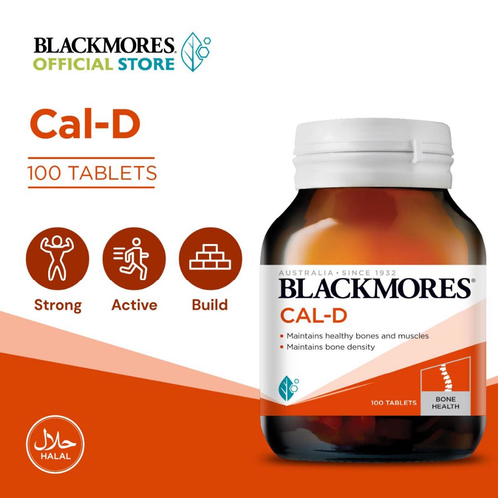 Blackmores Cal-D Calcium Tablets (100s) | Shopee Singapore