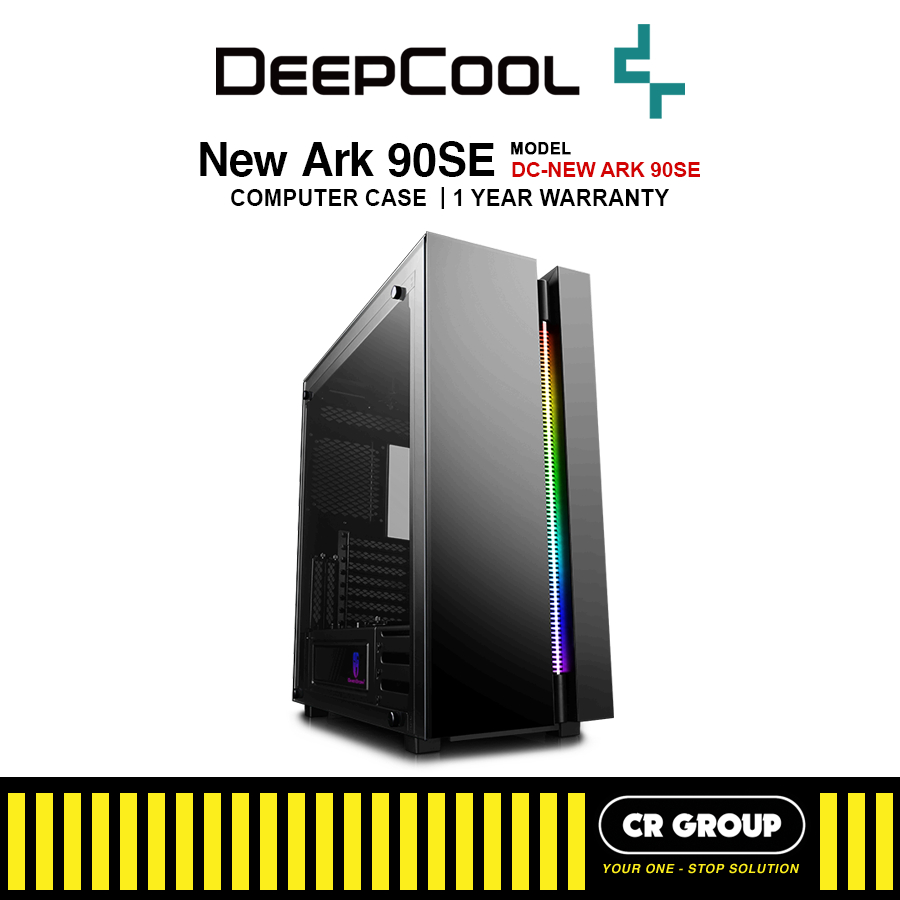 DEEPCOOL NEW ARK 90SE E-ATX PC Case - Tempered Glass Panel - Up to ...