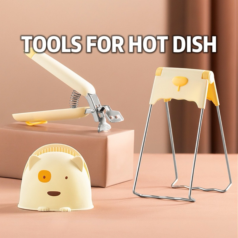 [SG Seller] Kitchen Tongs Gripper Mitts Tools Essentials for Lifting ...