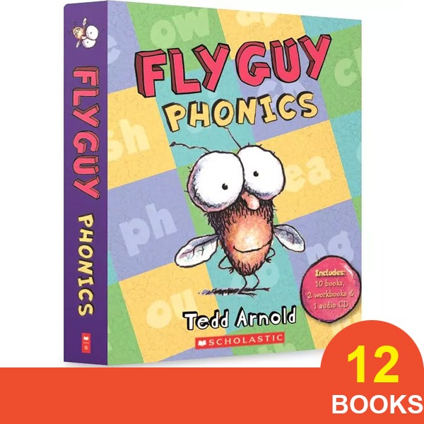 [SG Stock] Fly Guy Phonics Gift Box Set (12 Books) | Shopee Singapore