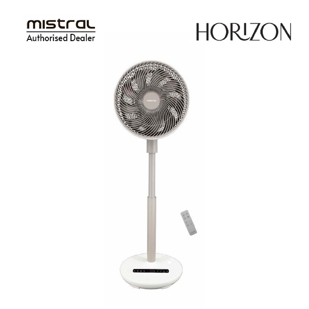 Mistral 12" DC High Velocity Moodlight Fan With Remote MHV9123DR-ML ...
