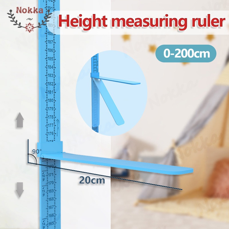【SG】Wall Height Chart Kids Height Measuring Ruler Height Wall Sticker 0 ...