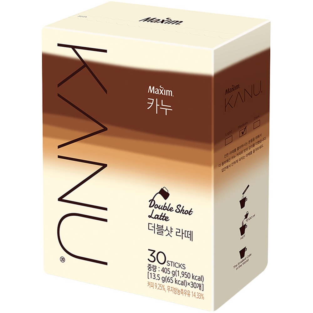 KANU Latte Double Shot Instant Coffee - 30Sticks | Shopee Singapore