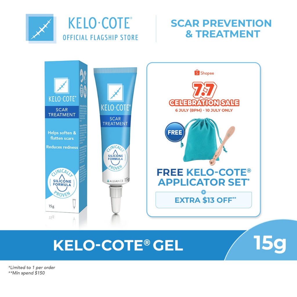 KELO-COTE® /Kelocote Advanced Formula Silicone Scar Gel 15g | Scar ...