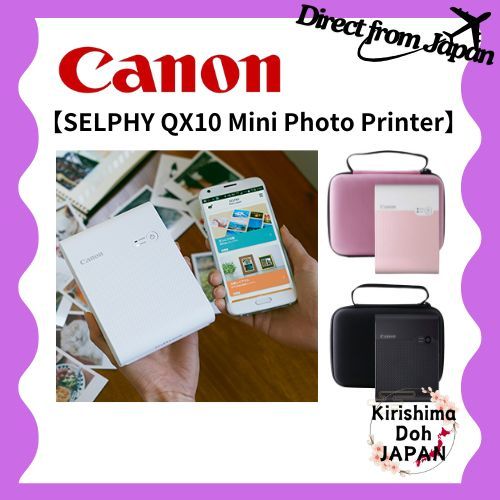 Canon SELPHY SQUARE QX10 White/Pink/Black "Single item" ”Square Paper ...
