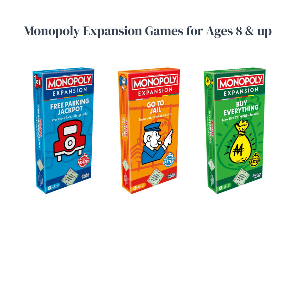 Monopoly Expansion Board Game – Add-On for Ages 8+ | Requires Monopoly ...
