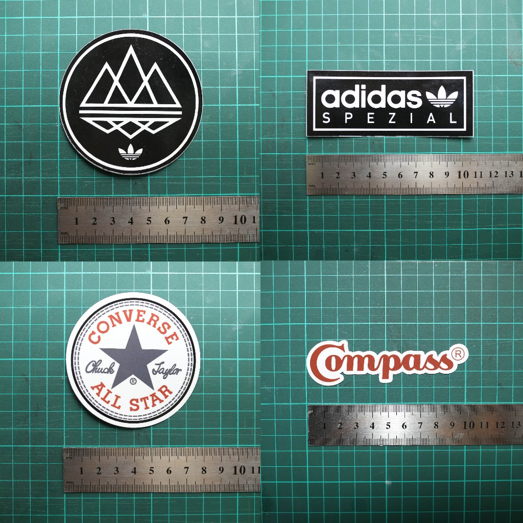 Sticker ( Adidas Spezial, Converse, Compass ) | Shopee Singapore