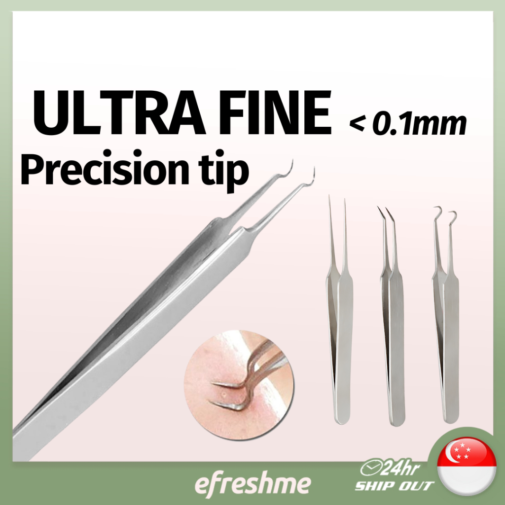 Precision Stainless Steel Blackhead Acne Blemish Pimple Hook Extractor ...