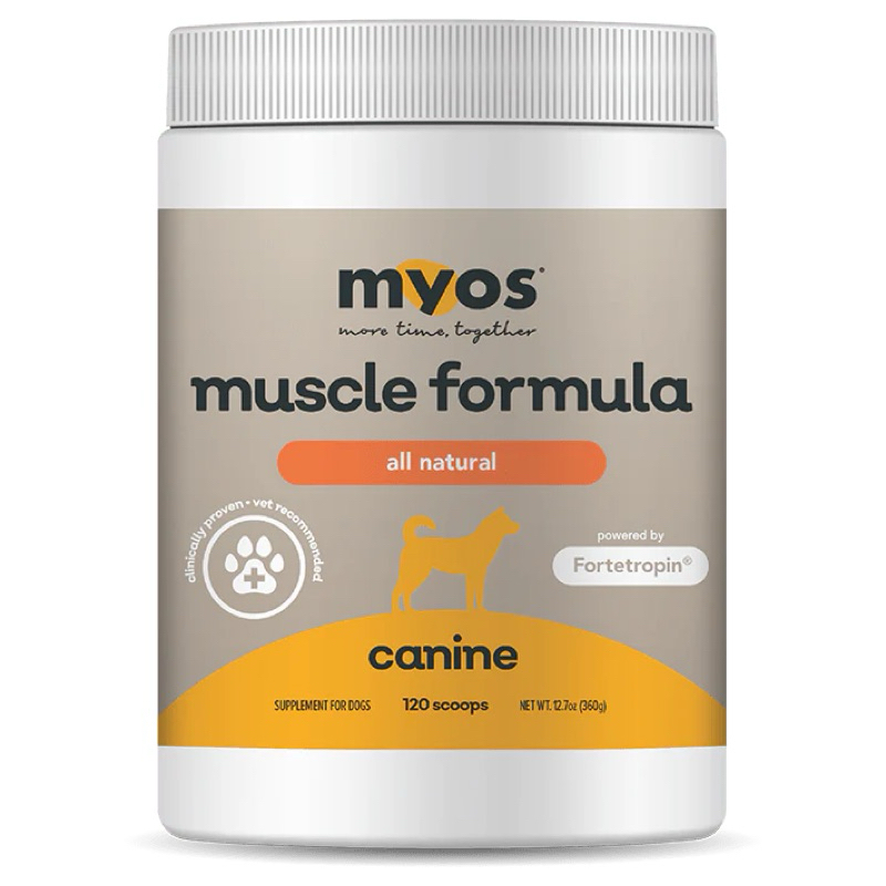 MYOS Canine Muscle Formula - Clinically Proven All-Natural Muscle ...