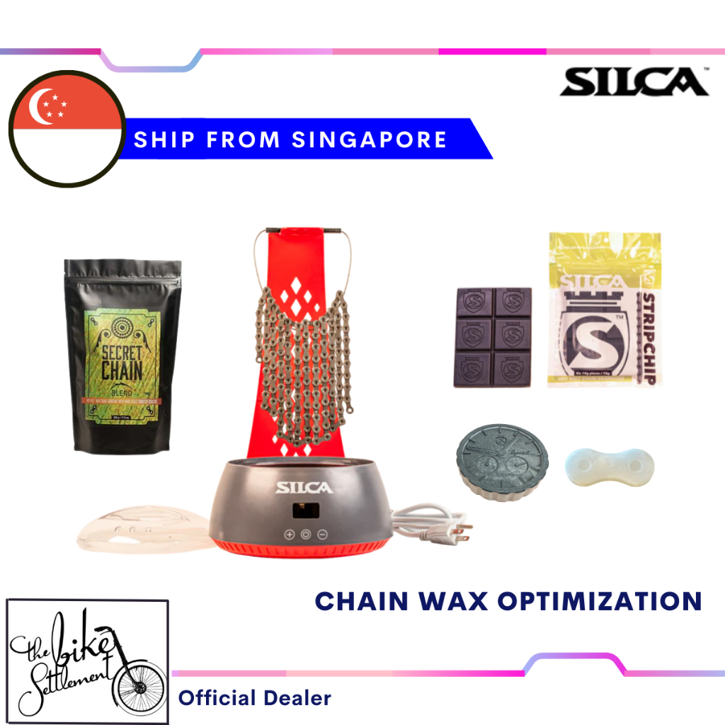 SILCA Bicycle Chain Chain Waxing System, Secret Chain Blend, Wax ...