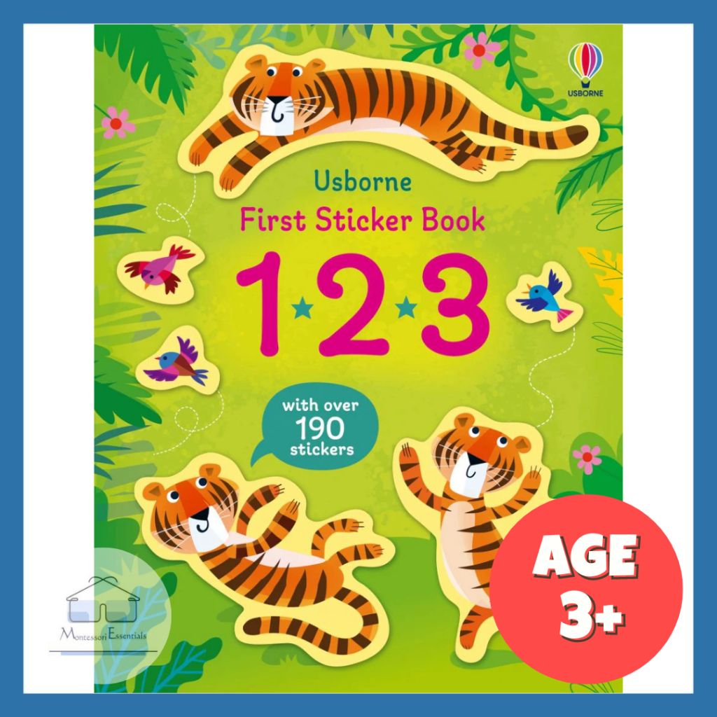 (123) Usborne First Sticker Book Kids Sticker Books Children Activity ...