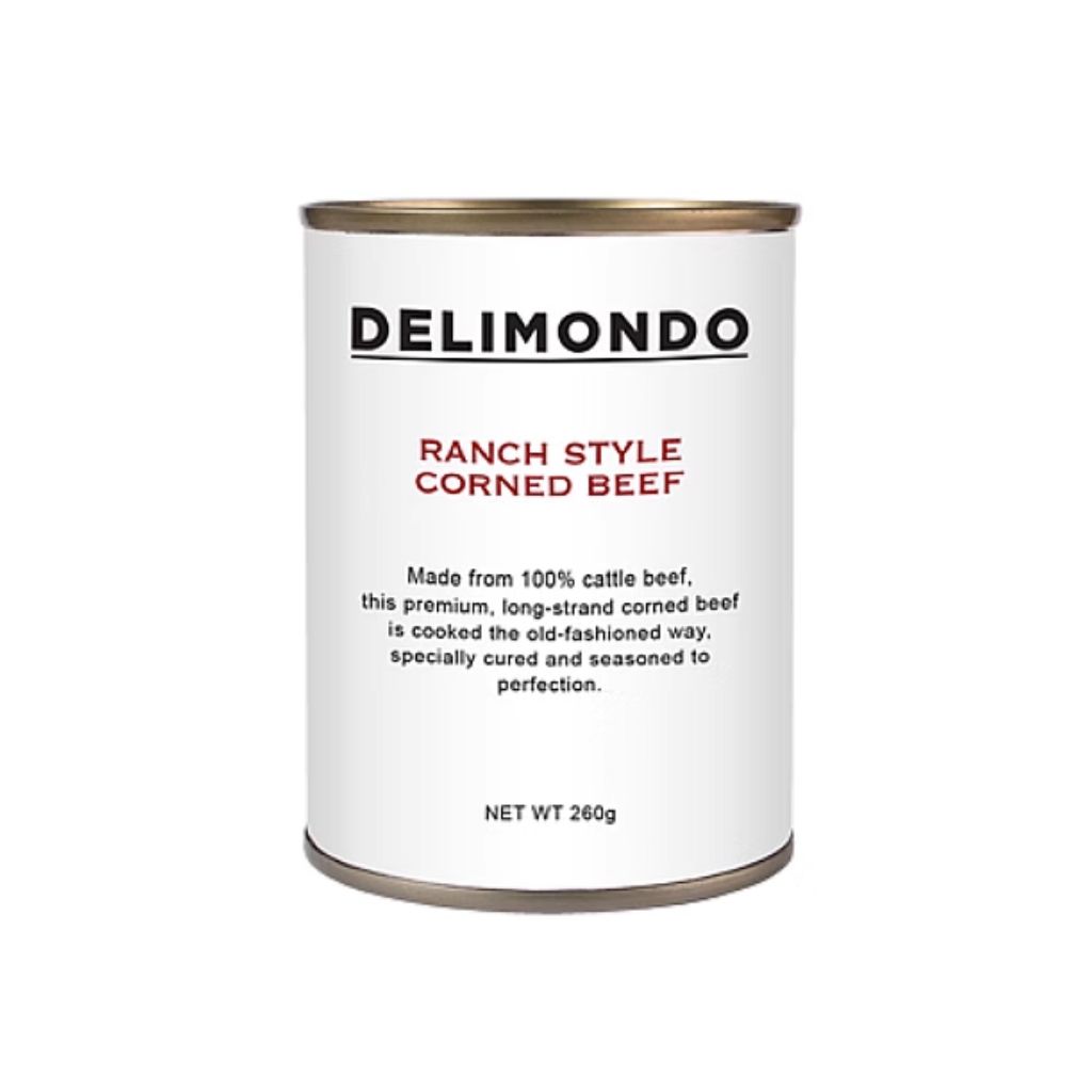 Delimondo Corned Beef 260 grams (Ranch Style) | Shopee Singapore
