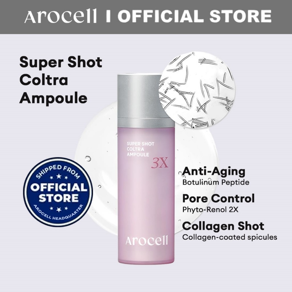 [AROCELL] Super Shot Coltra Ampoule Spicule Ampoule | Shopee Singapore