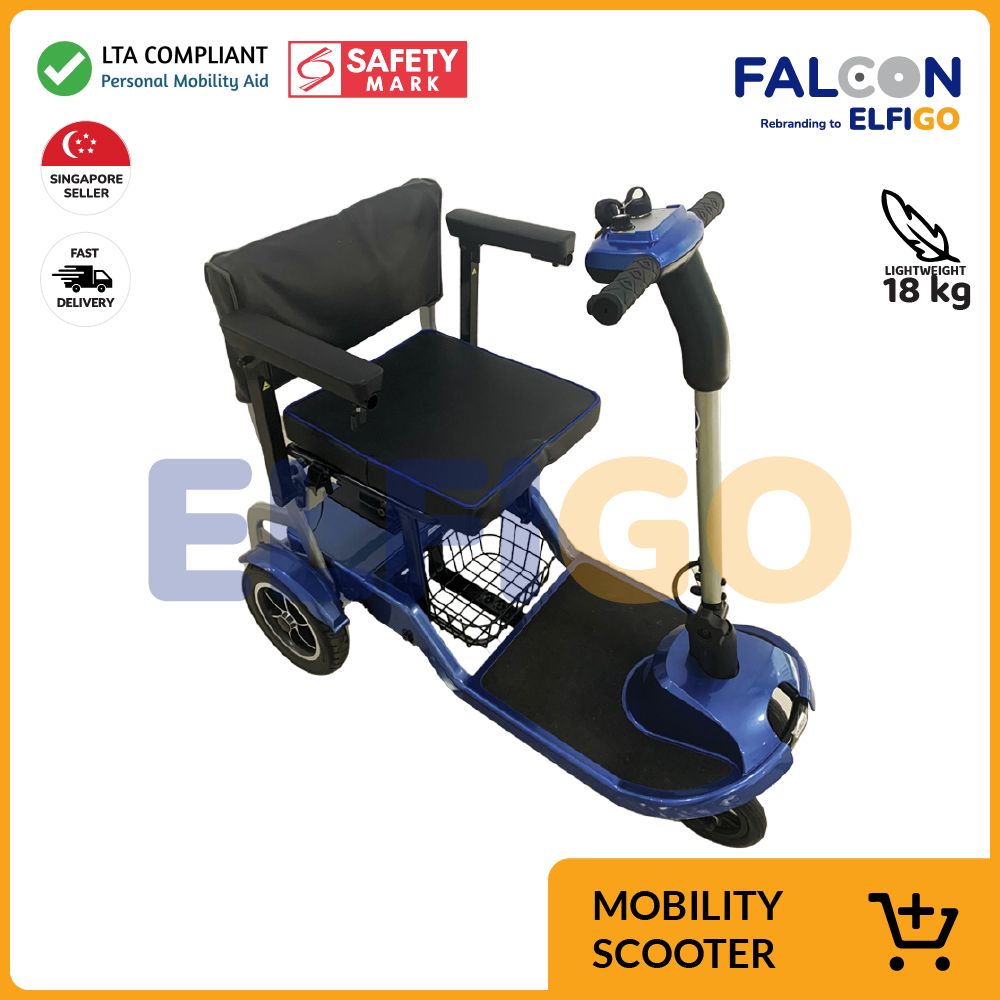 F2 Mobility Scooter (Only 18kg) | Personal Mobility Aid (PMA) | For ...