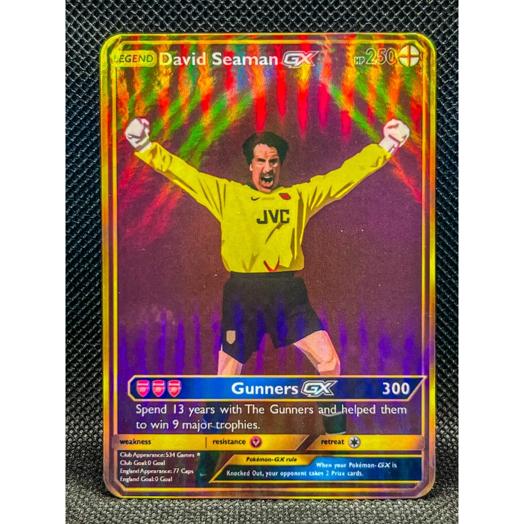 Arsenal - David Seaman GX Pokemon Card (Legend) | Shopee Singapore