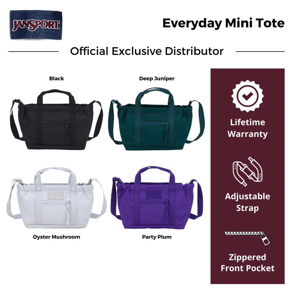 Jansport Everyday Mini Tote Bag | Shopee Singapore