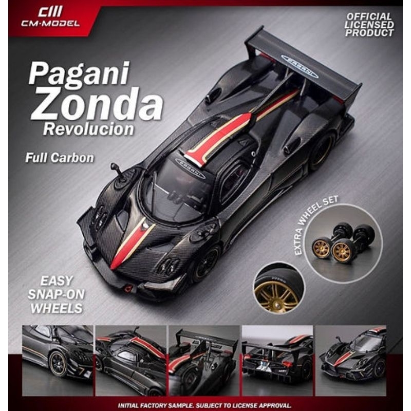 CM MODEL CM64-REVOLUCION-06 Pagani Zonda R Evolution Track Version Full ...