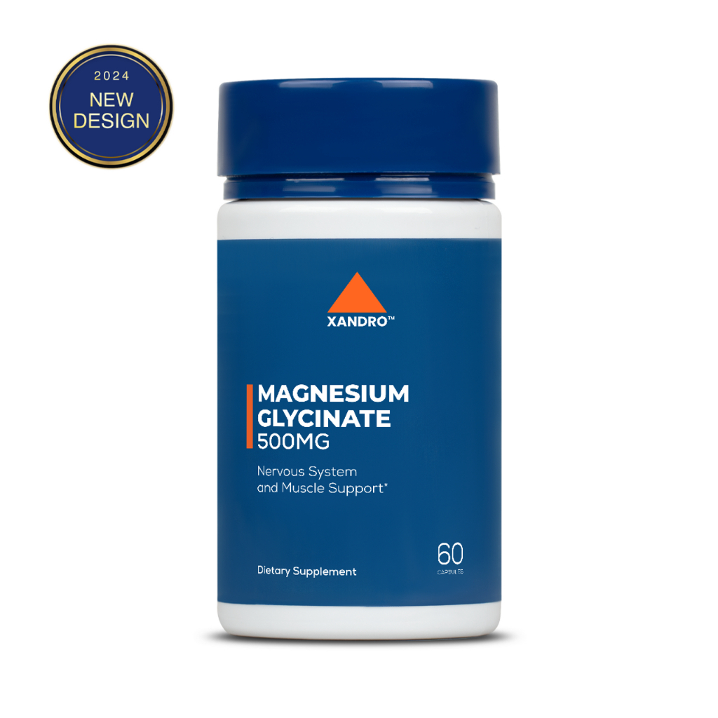 Xandro Lab Magnesium Glycinate 500 mg | Shopee Singapore