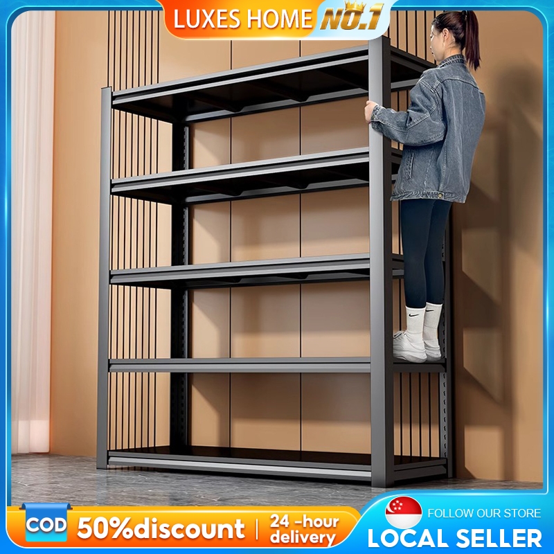 Metal Rack Adjustable Boltless Rack Heavy Duty Rack Store Storage Rack ...