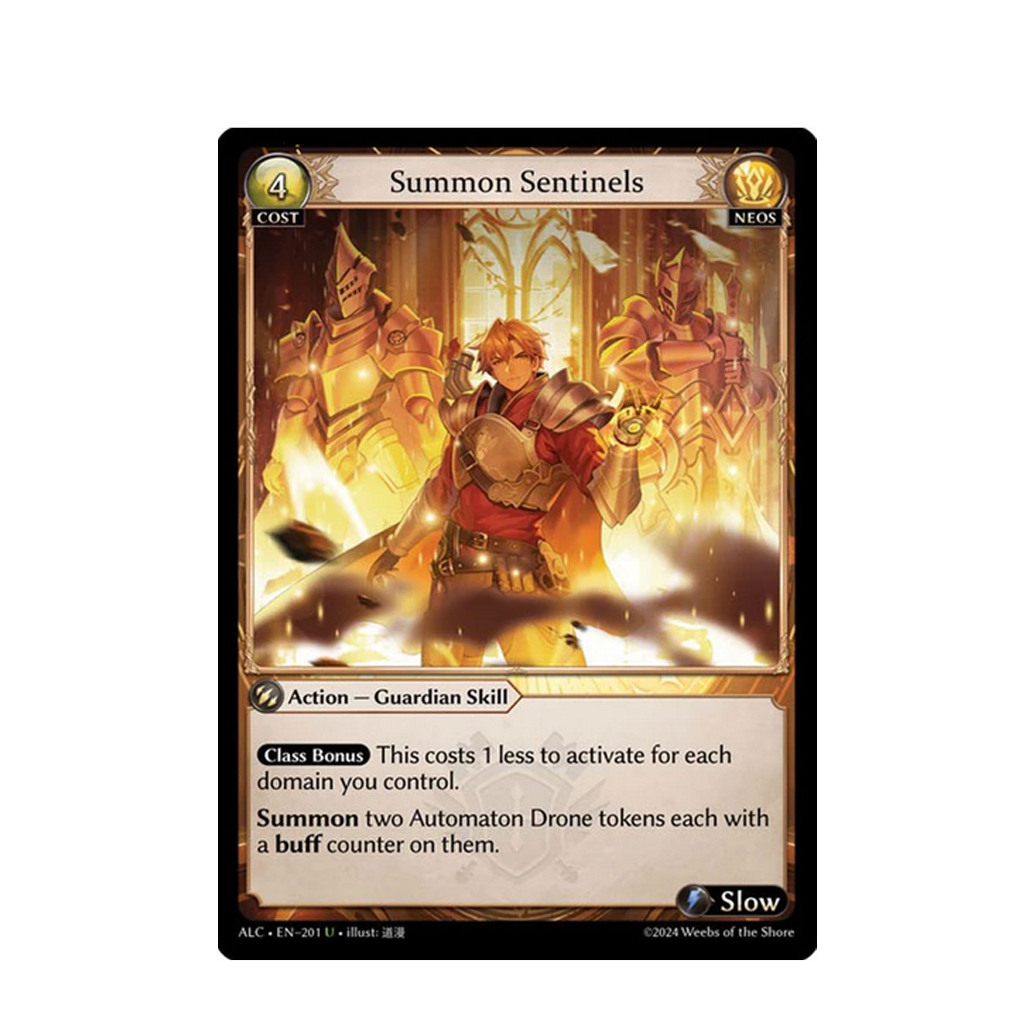 Grand Archive - Summon Sentinels Card (Alchemical Revolution) | Shopee ...