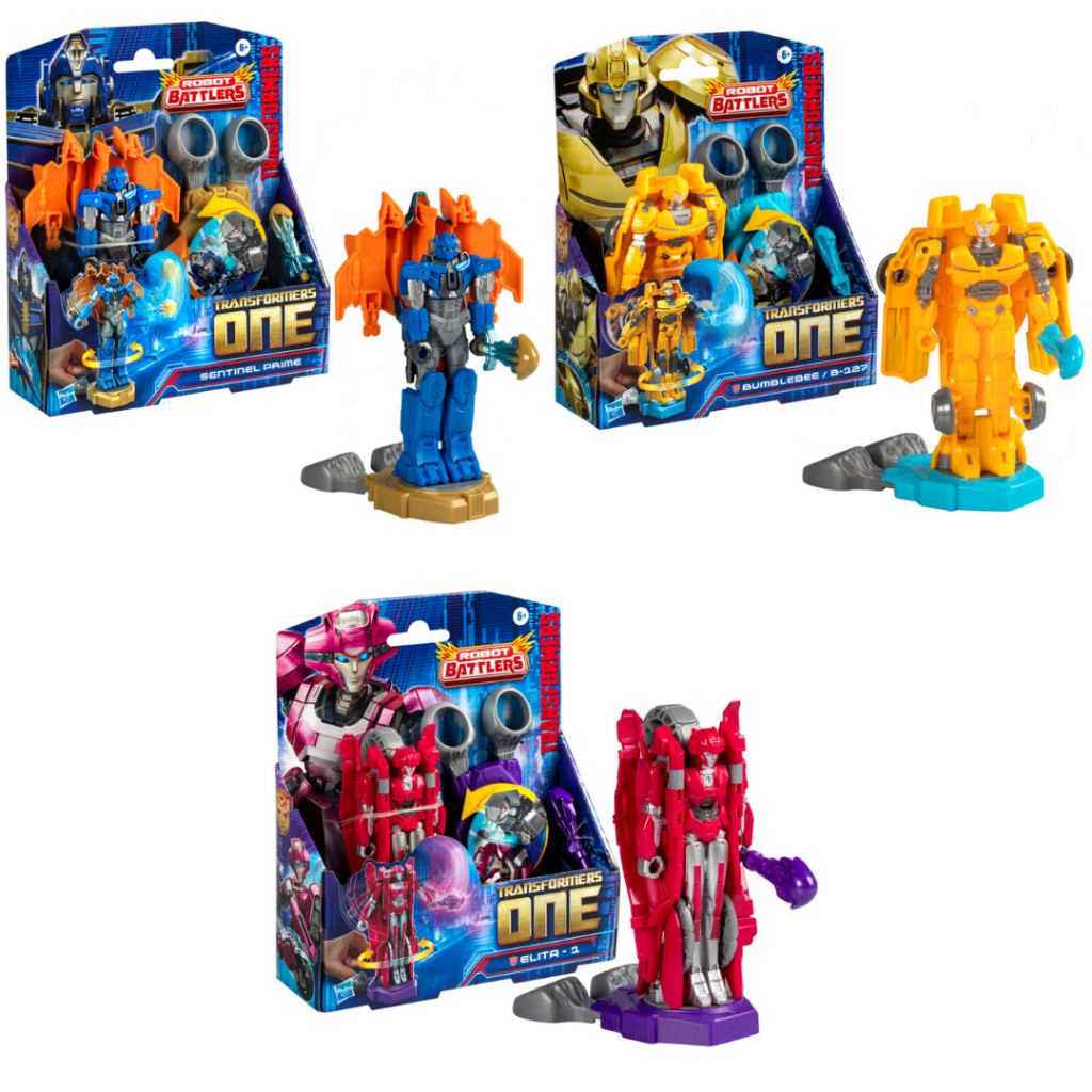 Transformers One Robot Battlers, 4.5-Inch Robot Action Figure for Boys ...