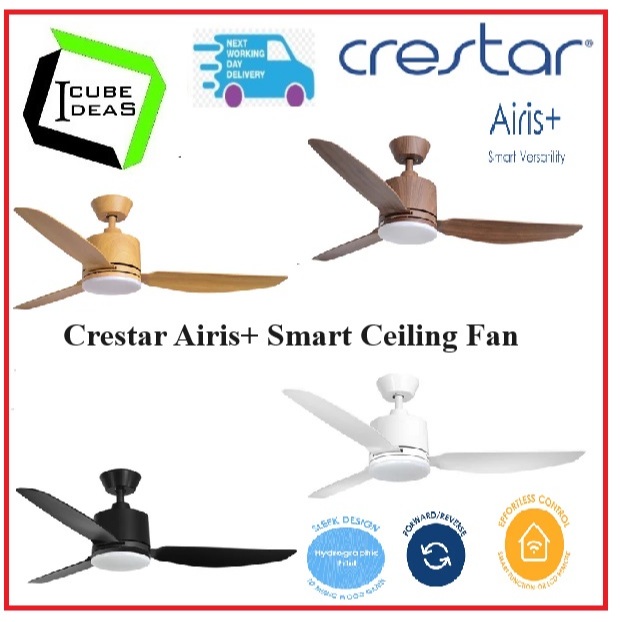 Crestar Airis+ Smart Ceiling Fan | Singapore warranty | Free Shipping ...