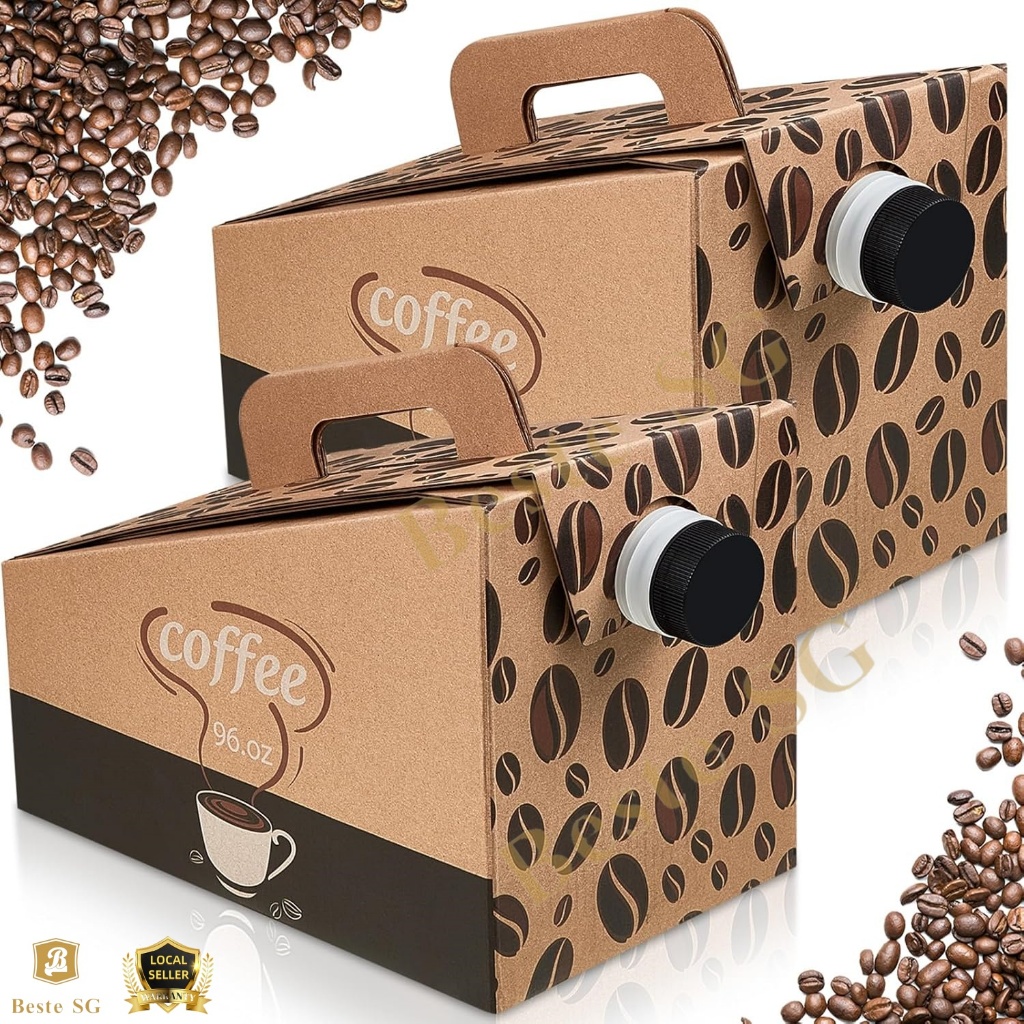 SG 3L/5L Disposable Coffee Dispenser Insulated Disposable Paper Coffee ...
