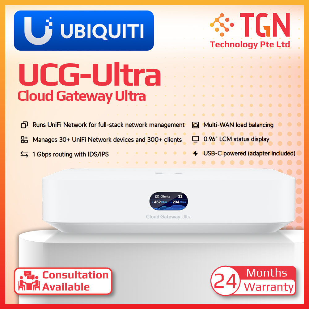 Ubiquiti UCG-Ultra Cloud Gateway Ultra | Shopee Singapore