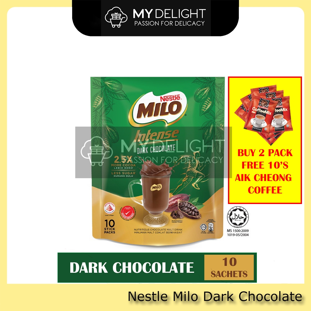 Nestle Milo Intense Dark Chocolate 2.5X | Shopee Singapore