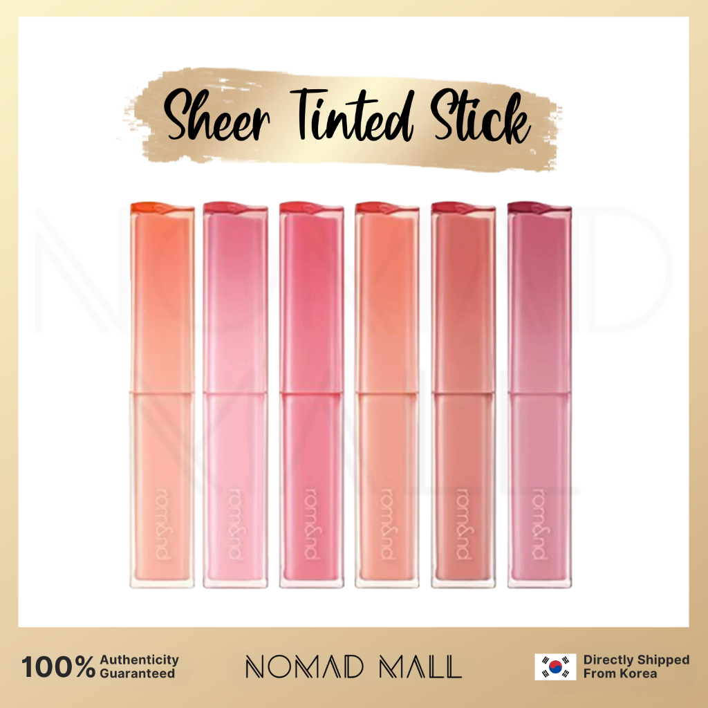 [rom&nd] ROMAND Sheer Tinted Stick | ROM ND | Shopee Singapore