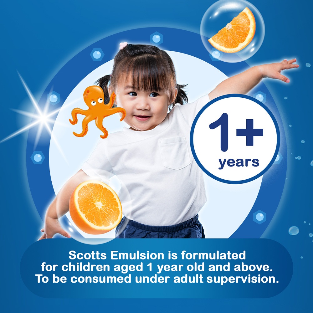 [3 Pack] SCOTT'S Emulsion Cod Liver Oil with Omega 3 Fatty Acid DHA ...