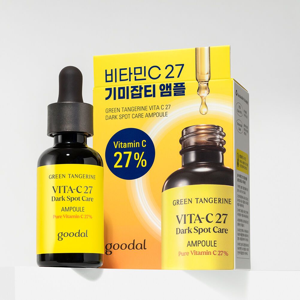 Goodal Green Tangerine Vita C 27 Dark Spot Care Ampoule 16g high ...