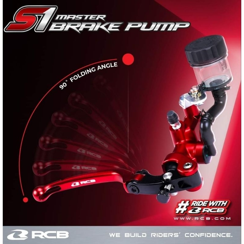 RCB Racing Boy 14MM S1 FORGED MASTER BRAKE PUMP [ UNIVERSAL] MT15 ADV ...