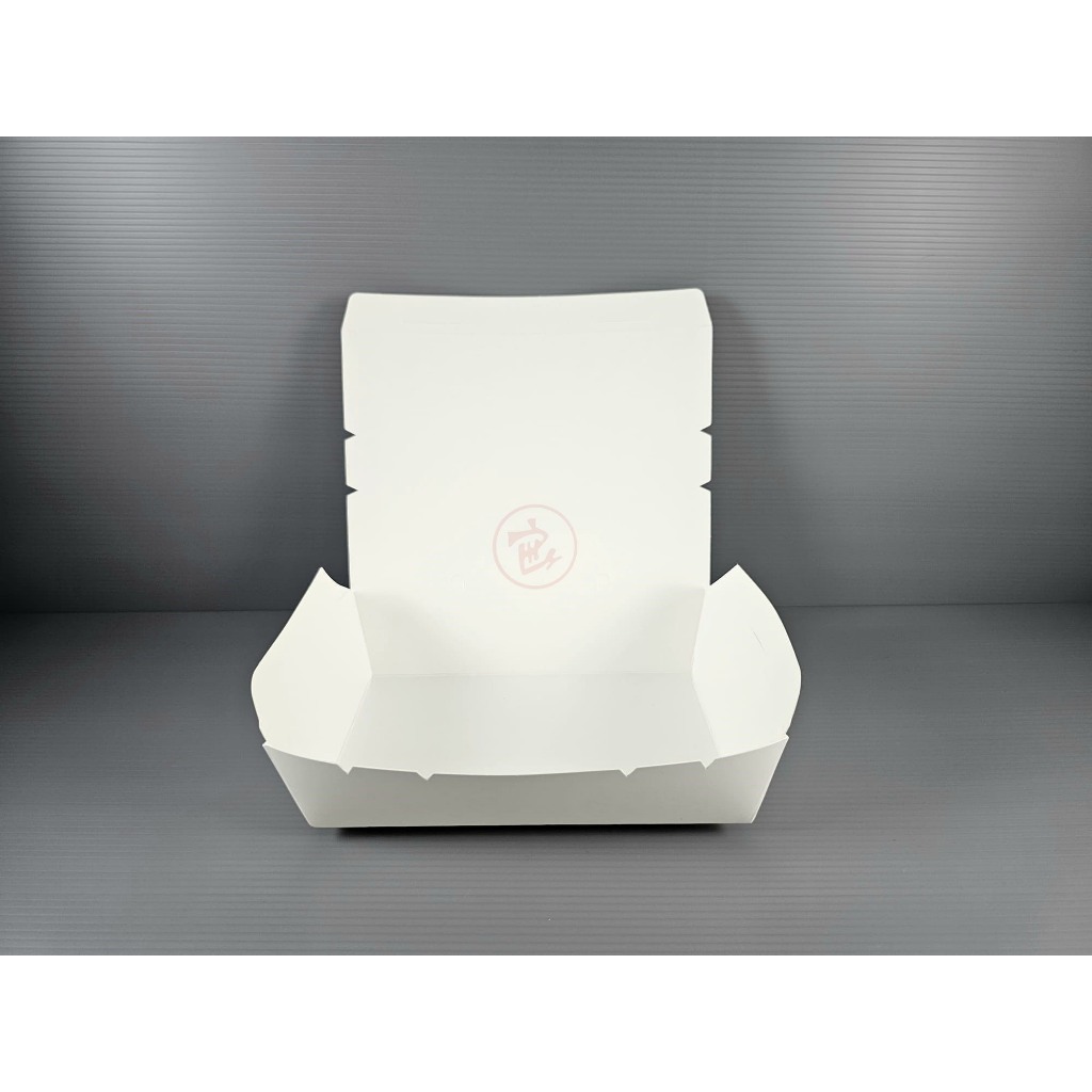 Food Packaging White Paper Lunch Box | Shopee Singapore