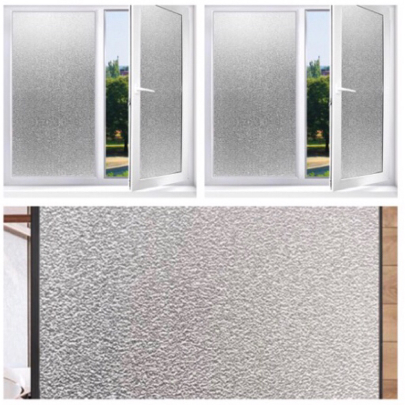 60cm x 2m Privacy Adhesive Window Film Glass Sticker for Bathroom ...