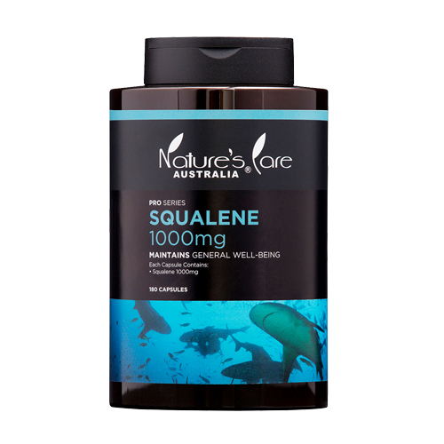 NATURES CARE SQUALENE 1000mg | Made in Australia | 180 CAP | Shopee ...
