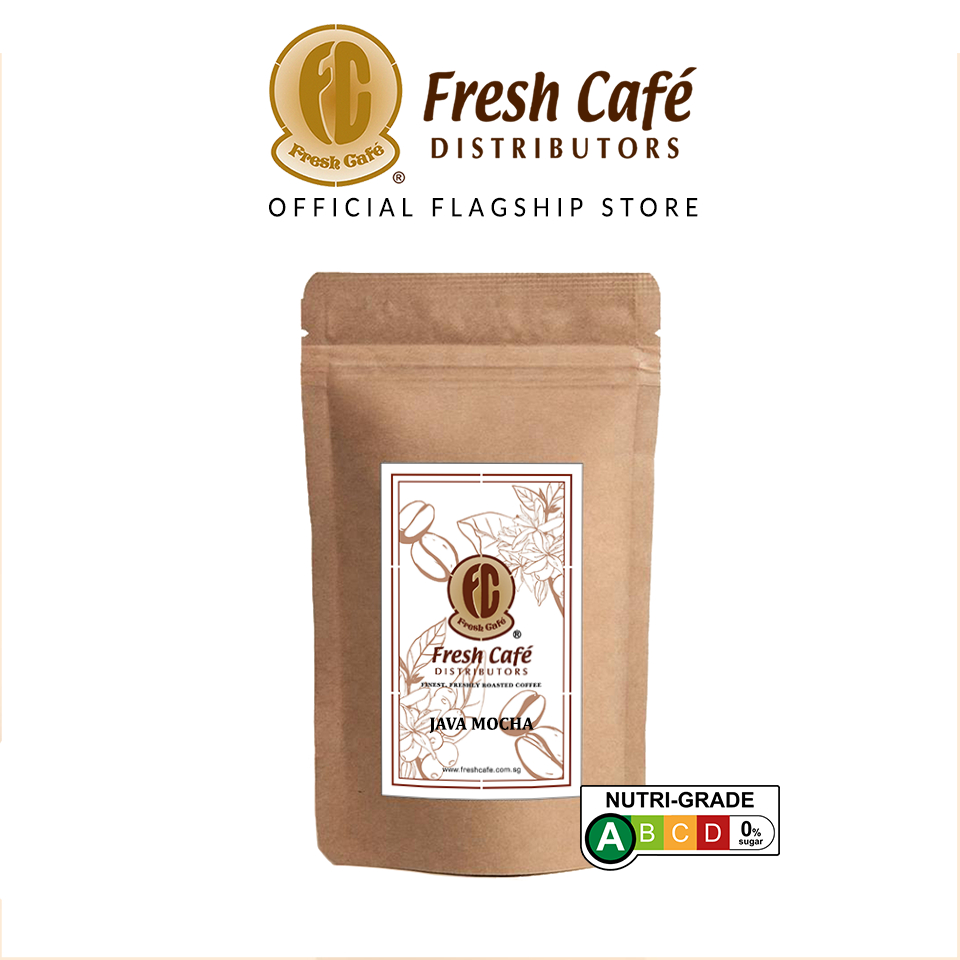 Fresh Cafe Coffee - Java Mocha Roasted Coffee Beans / Ground Coffee ...