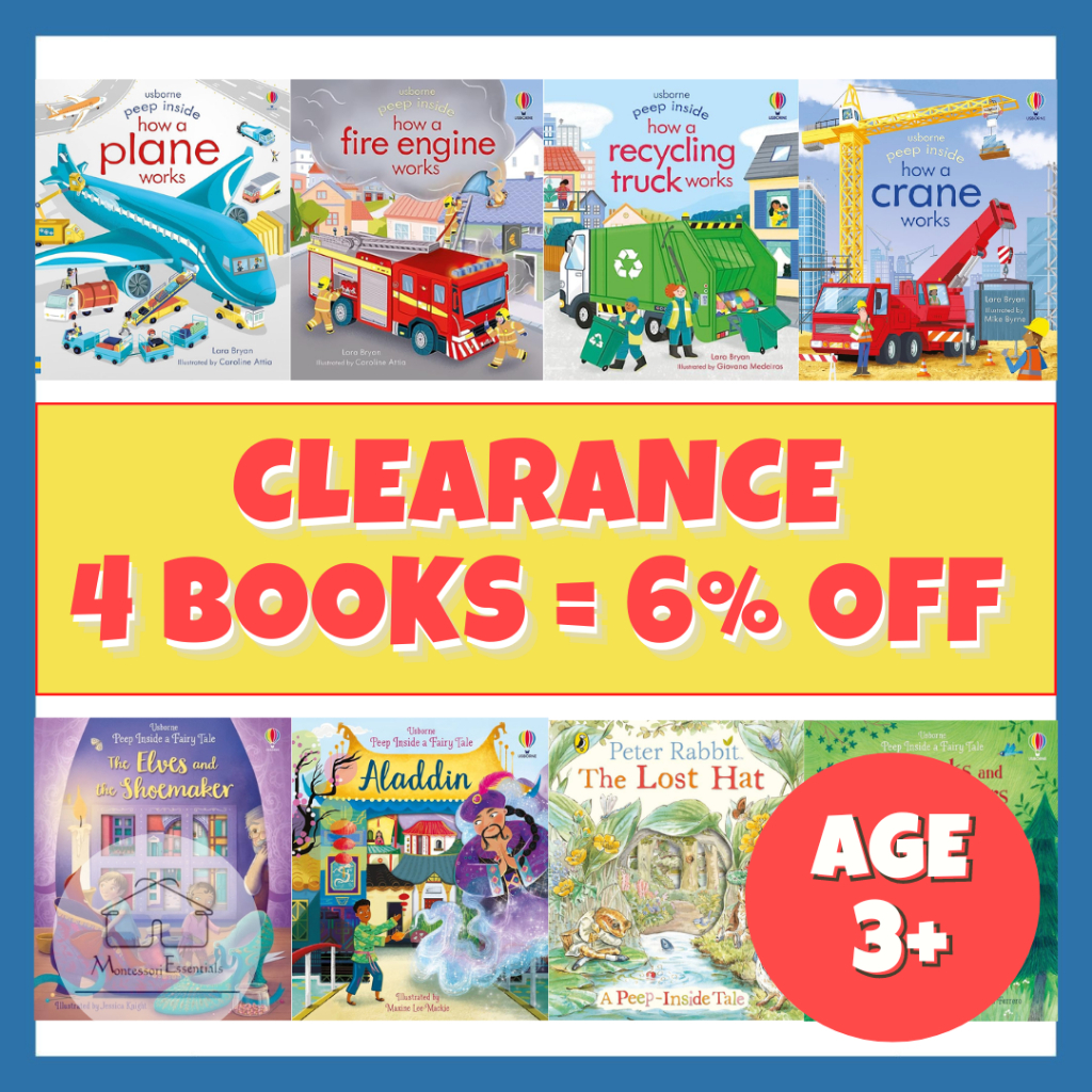 [SG STOCK] Usborne Peep Inside English 3D Flap Book - Early Fun ...