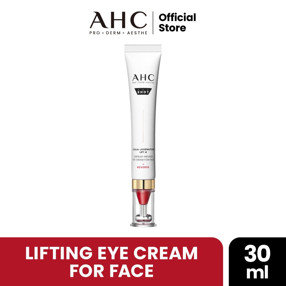 AHC Pro Shot Colla - Juvenation Lift 4 Capsule Infused Eye Cream For Face 30ml | Shopee Singapore