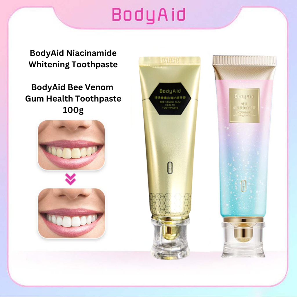 Original BodyAid Niacinamide Whitening Toothpaste whitening brightening ...